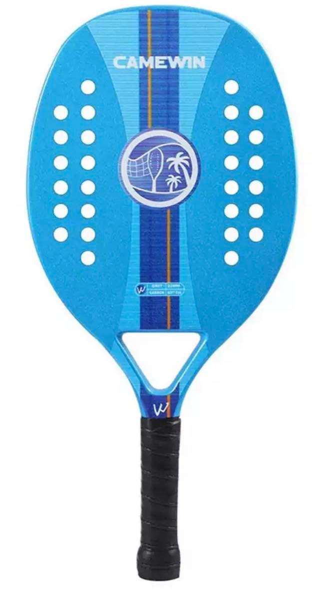 Raquette de BEACH TENNIS CAMEWIN WAVE BLEUE - Padel-beach