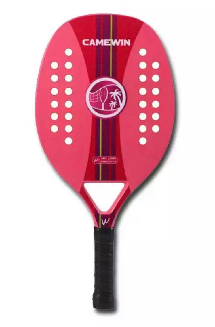 Raquette de BEACH TENNIS CAMEWIN WAVE ROSE - Padel-beach